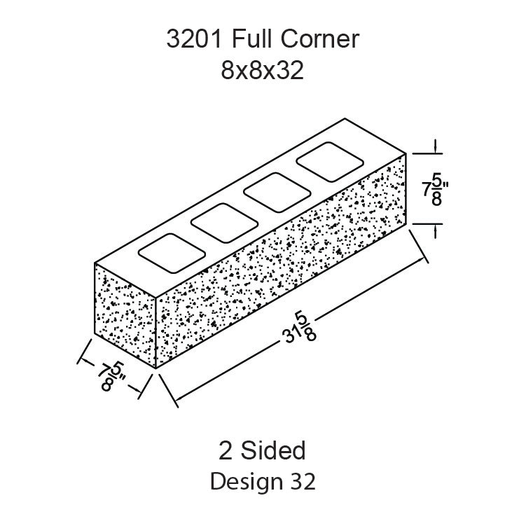 Design 32 – Classic Rock Face Block
