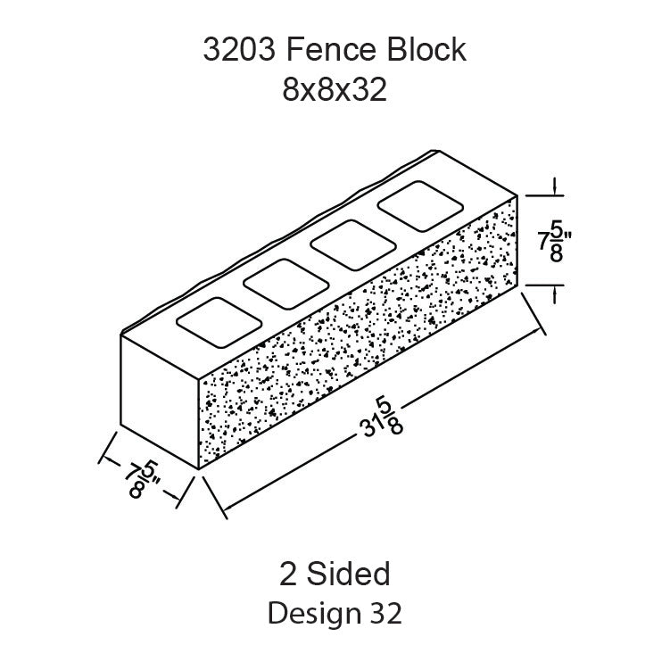 Design 32 – Classic Rock Face Block