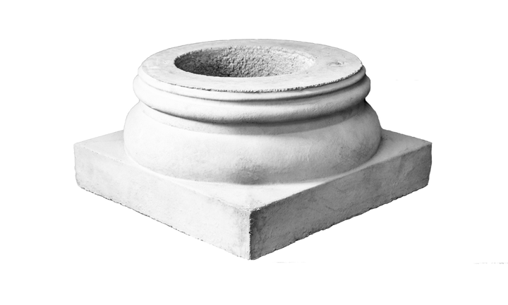 Column Caps & Bases – Classic Rock Face Block