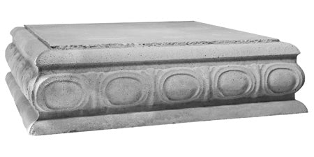 Column Caps & Bases – Classic Rock Face Block