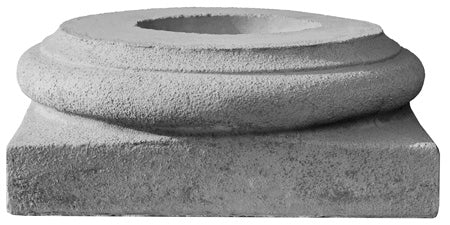 Column Caps & Bases – Classic Rock Face Block