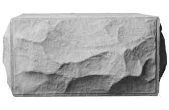 #5505 Column Cored – Classic Rock Face Block