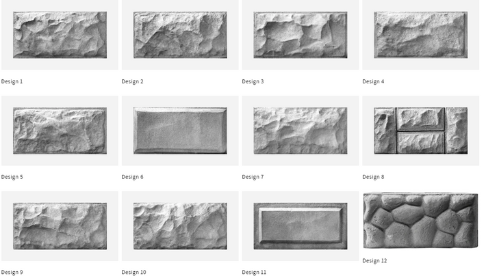 Classic Rock Face Block